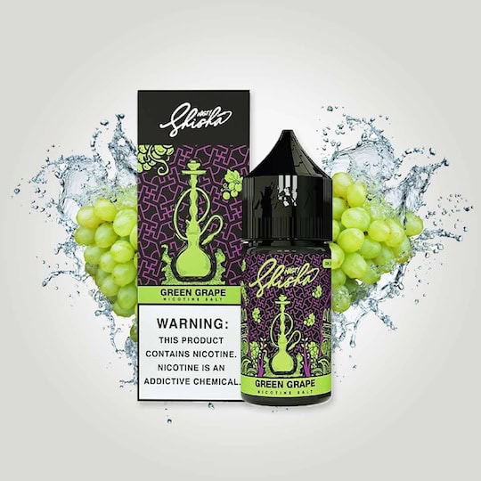 سالت قلیانی انگور سبز نستی | Nasty Shisha Green Grape - فروشگاه ویپ